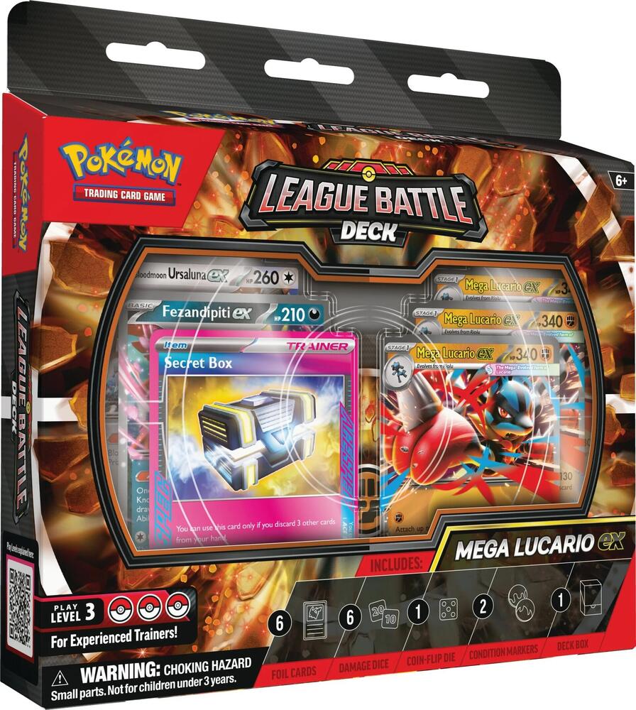 League Battle Deck [Mega Lucario ex] - Miscellaneous Cards & Products ...