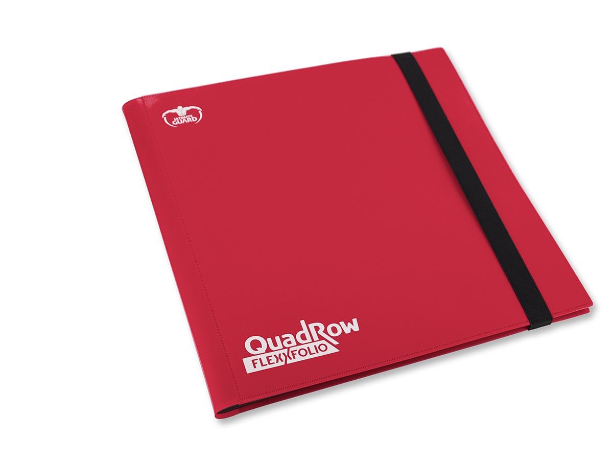 Ultimate Guard 12-Pocket Quadrow Flexxfolio Red – Elite 4 Trading Card ...