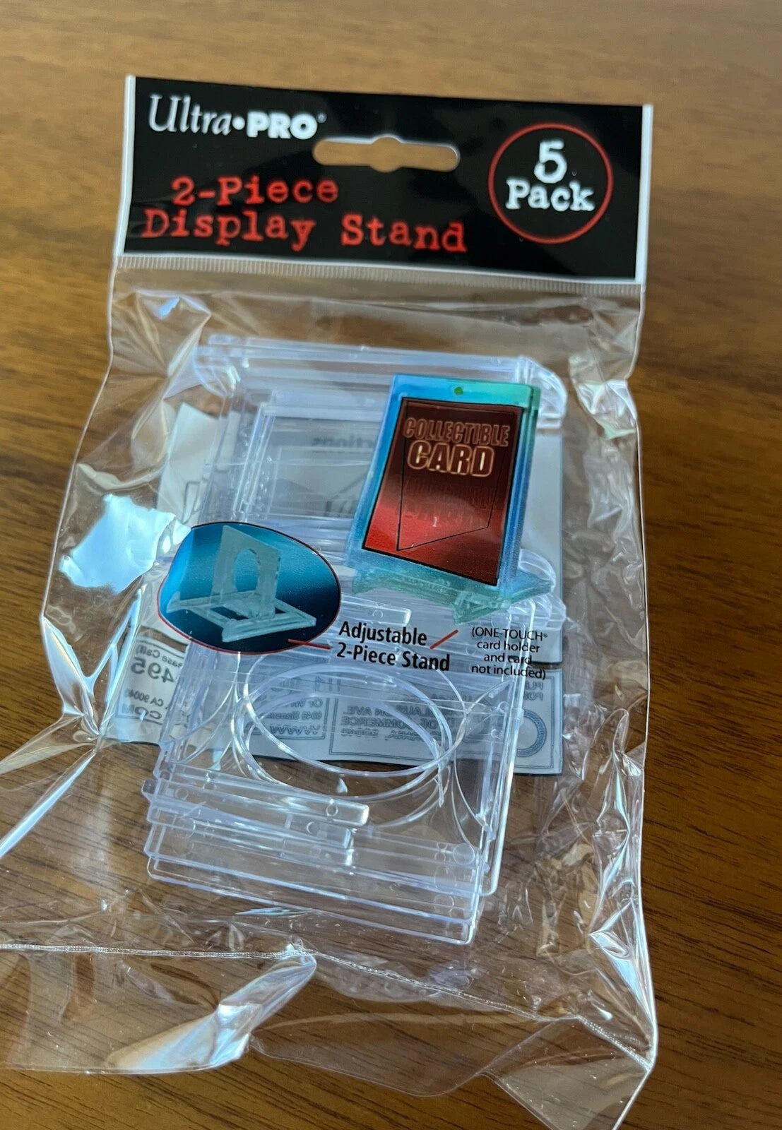 Ultra Pro 2 Piece Display Stand – Elite 4 Trading Card Games & Sports